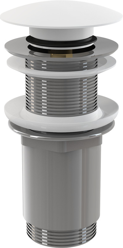 Alca 5/4" Click-Clack Basin Waste Fitting, Without Overflow (A395B ...