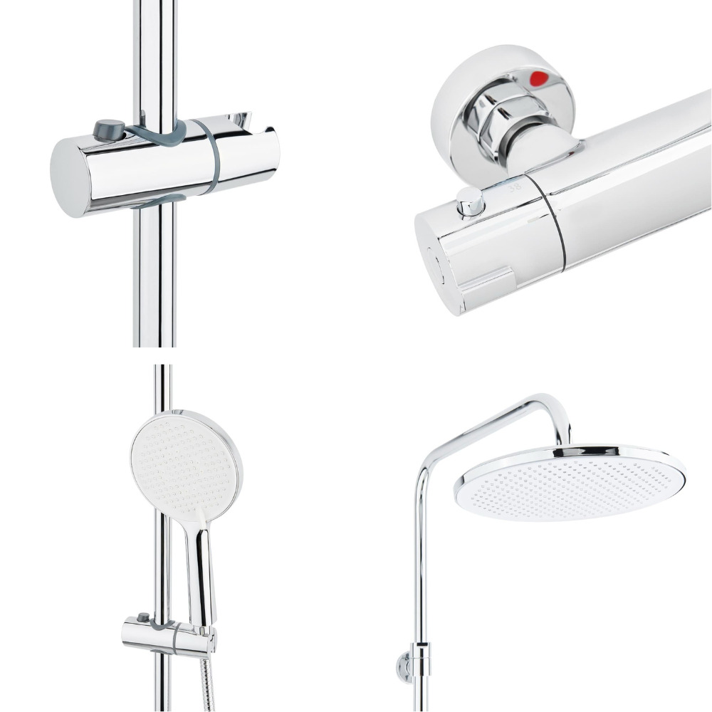 Swiss Aqua Technologies XXL 250 shower column with thermostatic mixer ...