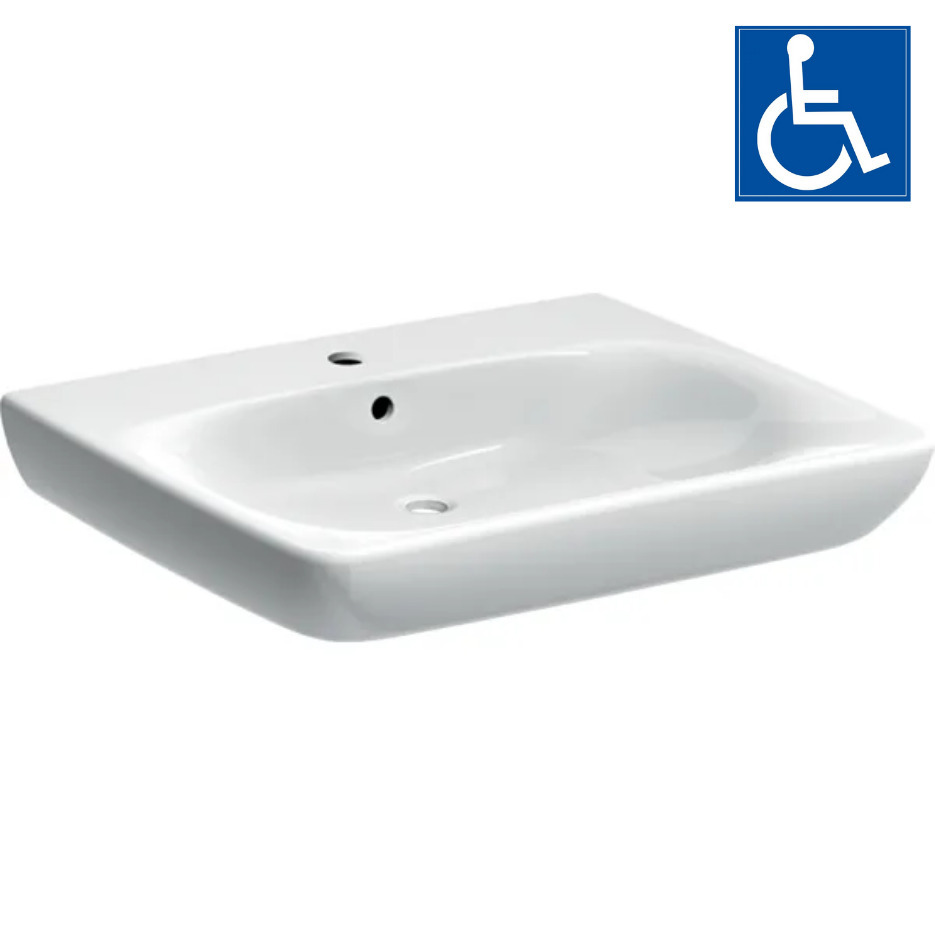 Selnova Comfort Washbasin PMR 650x550 mm, White (500.292.01.1 ...